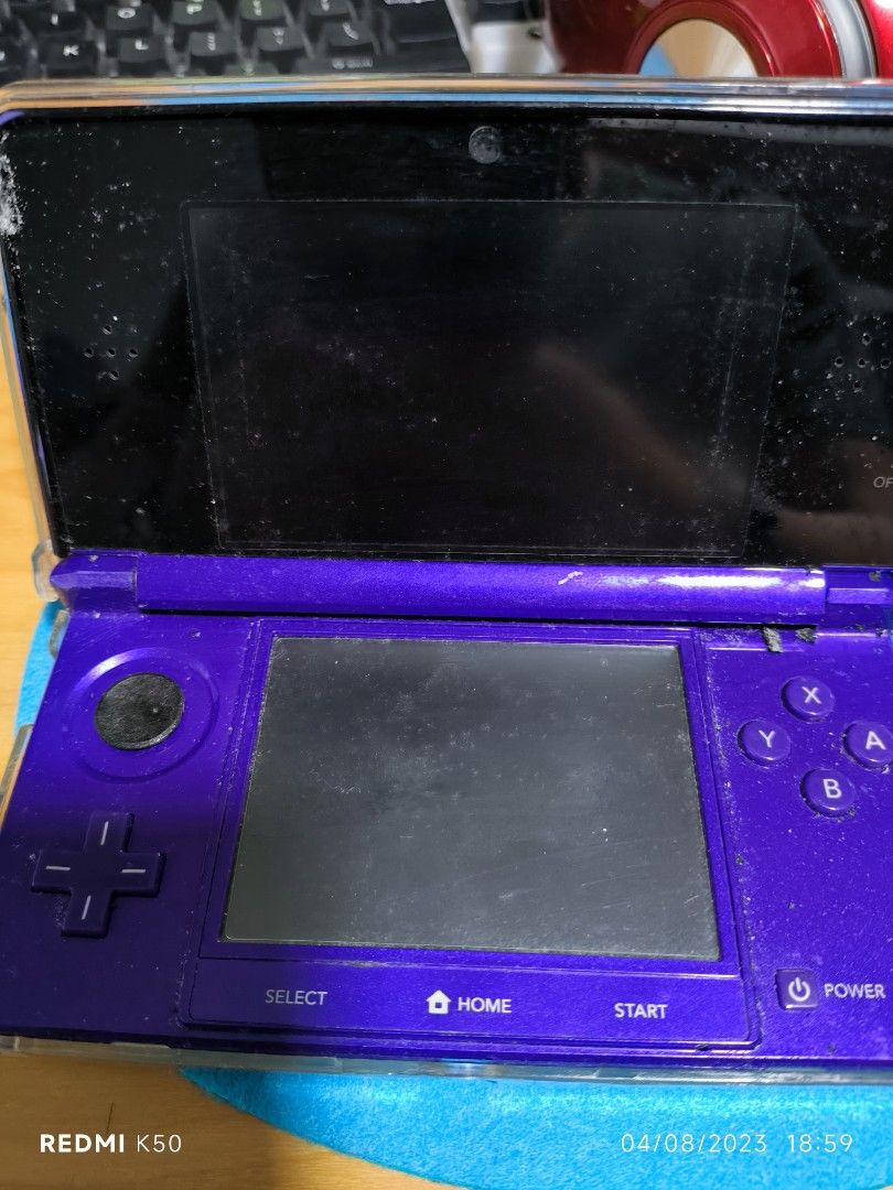 Modded Nintendo 3ds og purple first gen 16gb, Video Gaming, Video Game ...