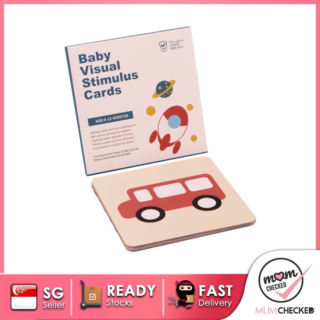 Montessori Baby Flash Cards | Baby Sensory Toy Cards | Visual Stimulus ...