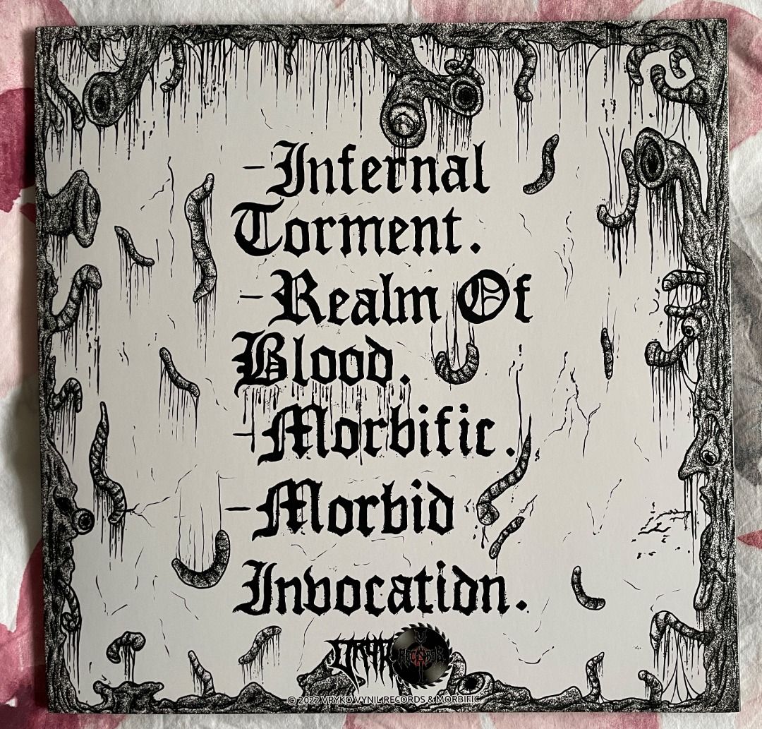 MORBIFIC Realm Of Blood LP, Hobbies & Toys, Music & Media, Vinyls on ...