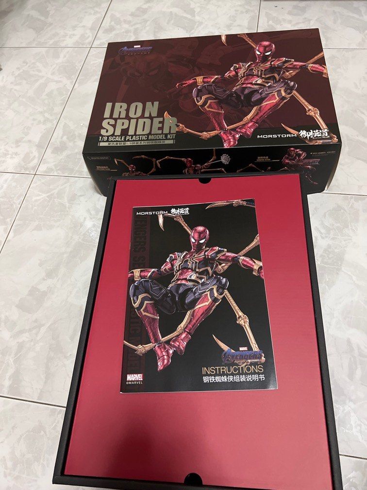 Morstorm Iron Spider 1/9 model kit, Hobbies & Toys, Toys & Games on ...