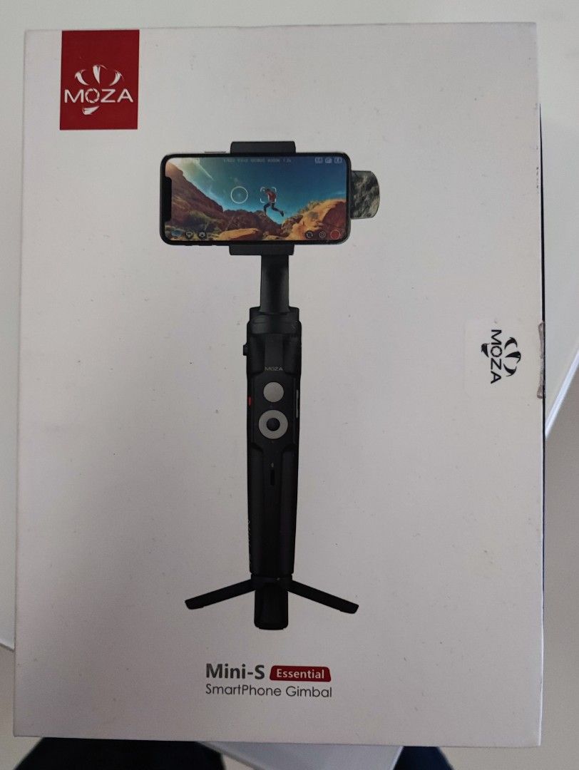 MOZA Min-s Essential SmartPhone Gimbal, Photography, Photography ...