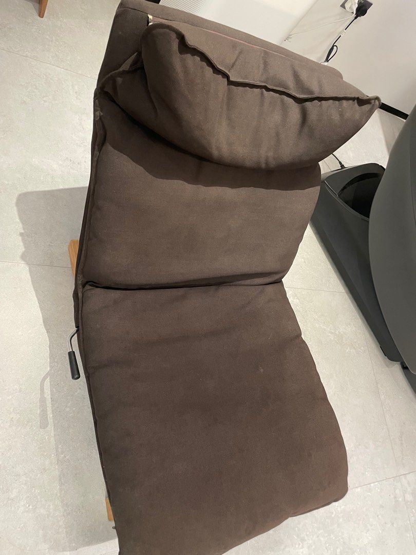 Muji reclining chair/sofa chair, Furniture & Home Living, Furniture ...