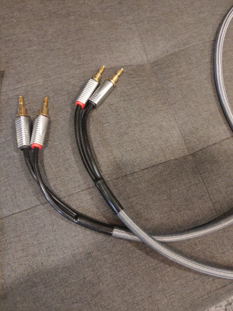 Multi-strand conductors speaker wire - 6ft, Audio, Other Audio ...