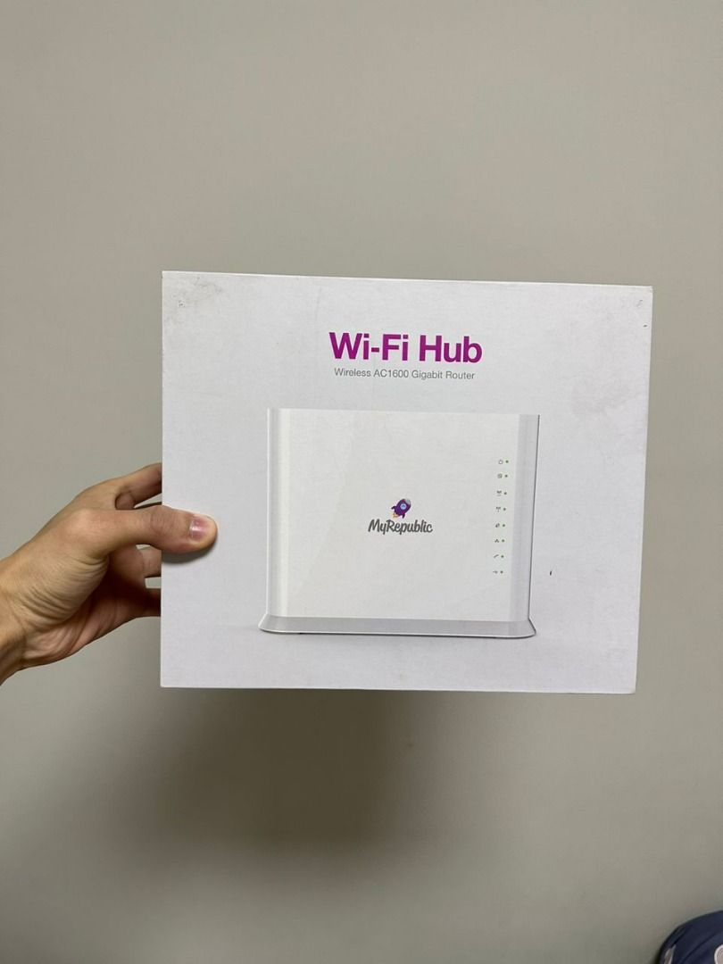 MyRepublic Wi-Fi Hub (Wireless AC1600 Gigabit Router), Computers & Tech ...