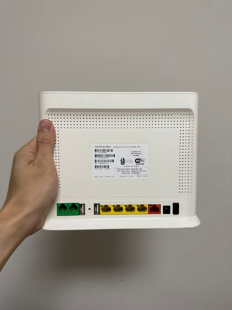 MyRepublic Wi-Fi Hub (Wireless AC1600 Gigabit Router), Computers & Tech ...