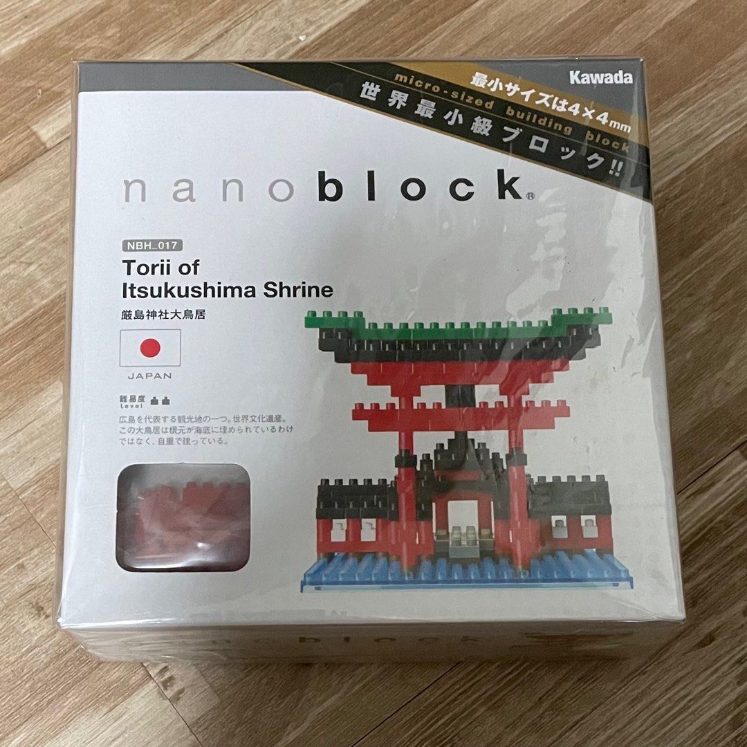 nanoblock japan torii of itsukushima shrine (nbh 017), Hobbies & Toys, Toys & Games on Carousell