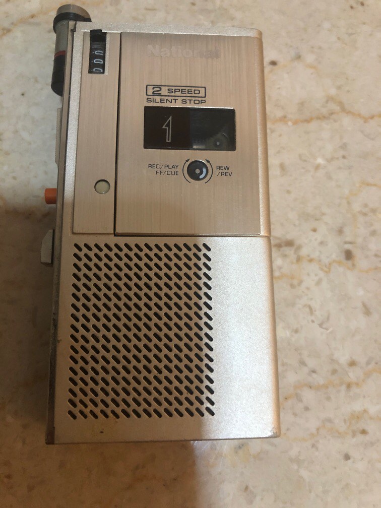 National micro cassette recorder, Audio, Voice Recorders on Carousell