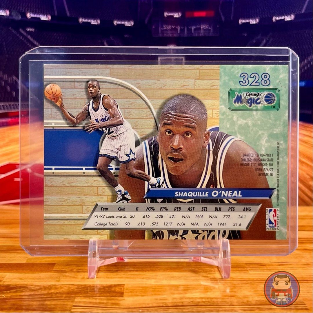 NBA Cards - Shaquille O’Neal 1992-93 Fleer Ultra #328 (Rookie Card) RC ...