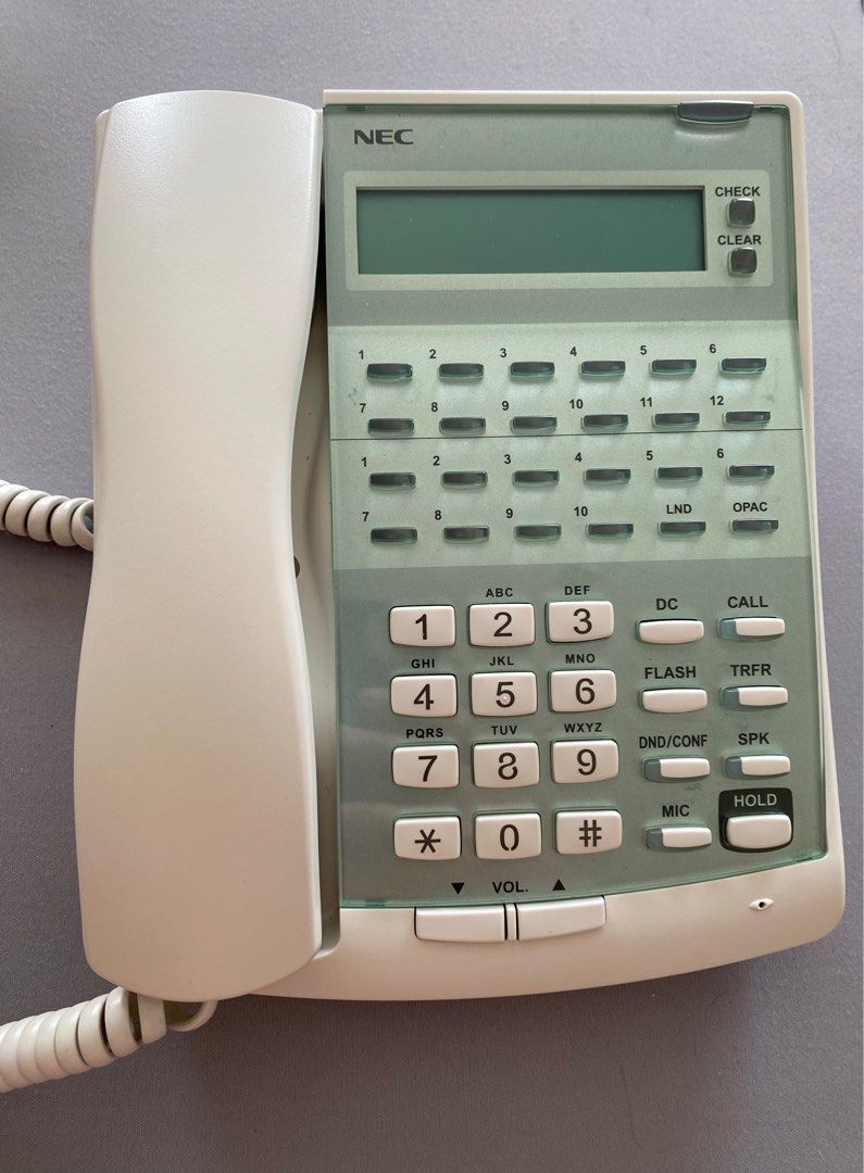 NEC KEYPHONES TOPAZ 12TXD, Computers & Tech, Office & Business ...