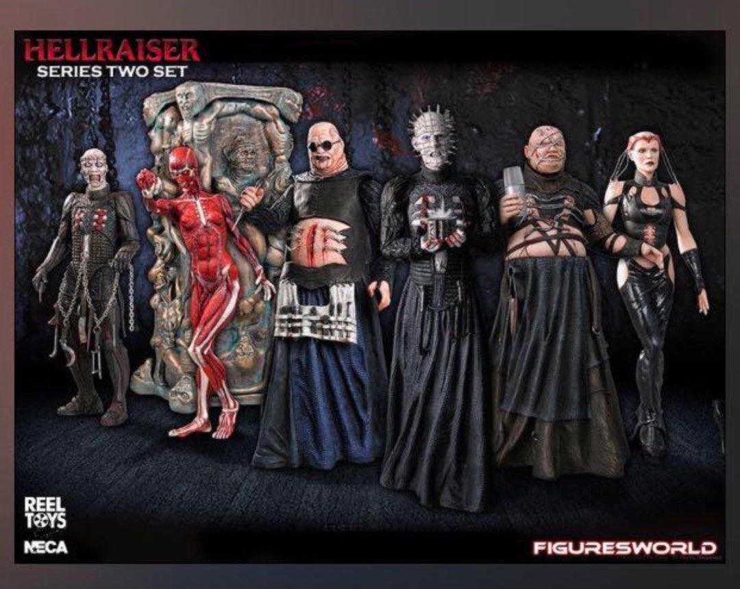 NECA rare HELLRAISER set of 6, Hobbies & Toys, Toys & Games on Carousell