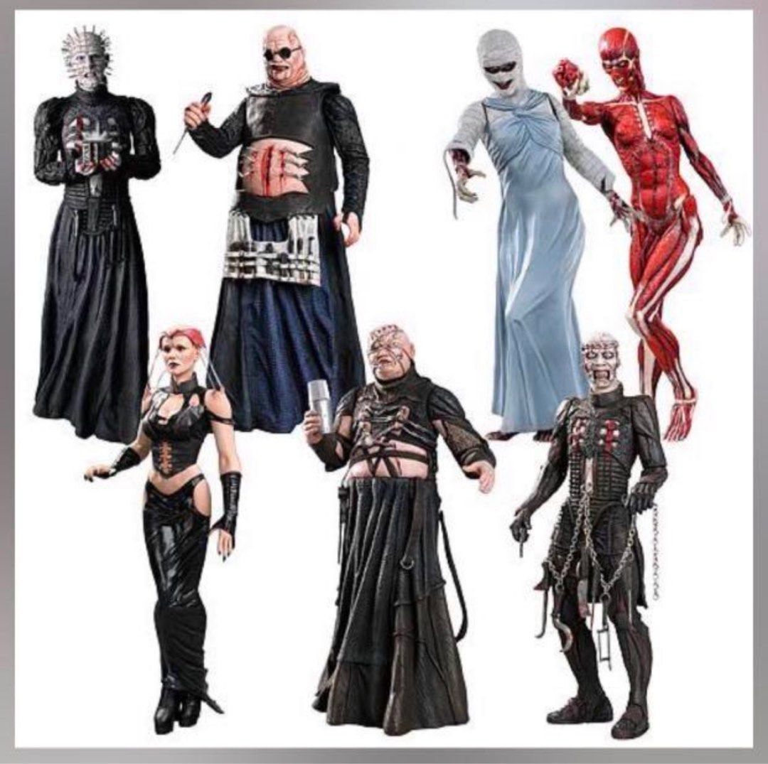 NECA rare HELLRAISER set of 6, Hobbies & Toys, Toys & Games on Carousell