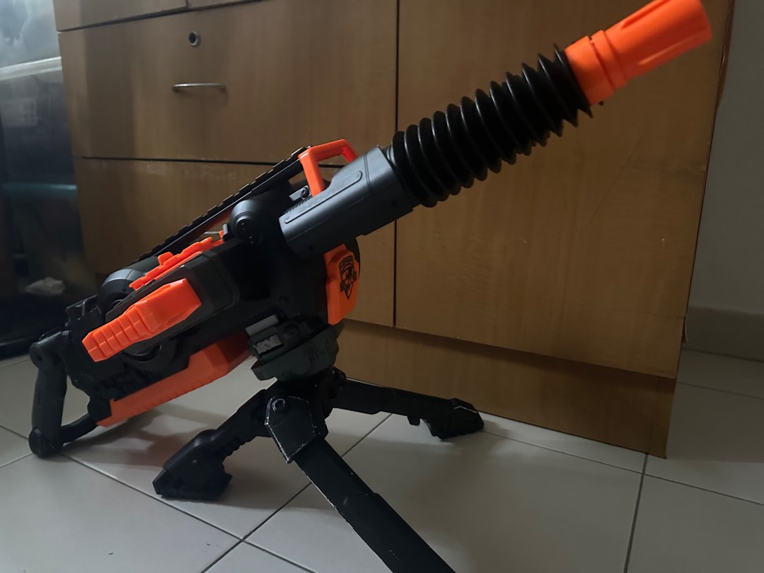 Nerf Rhino Fire (modded and painted), Hobbies & Toys, Toys & Games on ...