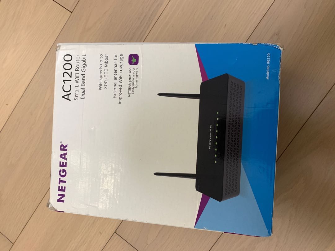 Netgear AC1200 Wi-Fi router, 電腦＆科技, 電腦周邊及配件, Wifi及上網相關產品 - Carousell