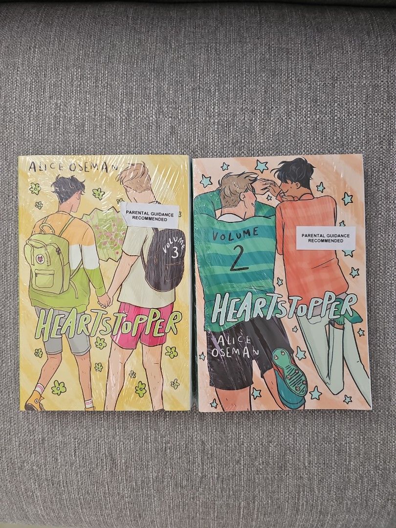 (NEW & SEALED) HEARTSTOPPER VOL 2 & 3 - ALICE OSEMAN, Hobbies & Toys ...