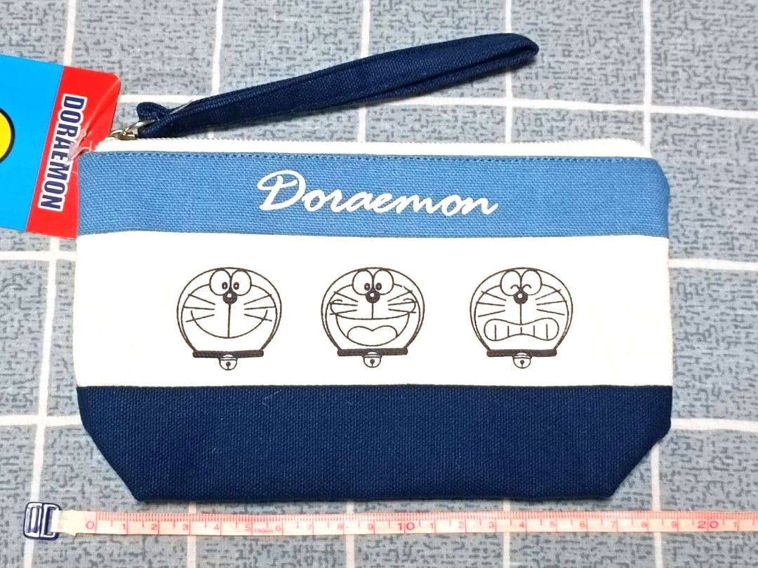 New Doraemon pouch 19cm x 12cm., Women's Fashion, Bags & Wallets ...