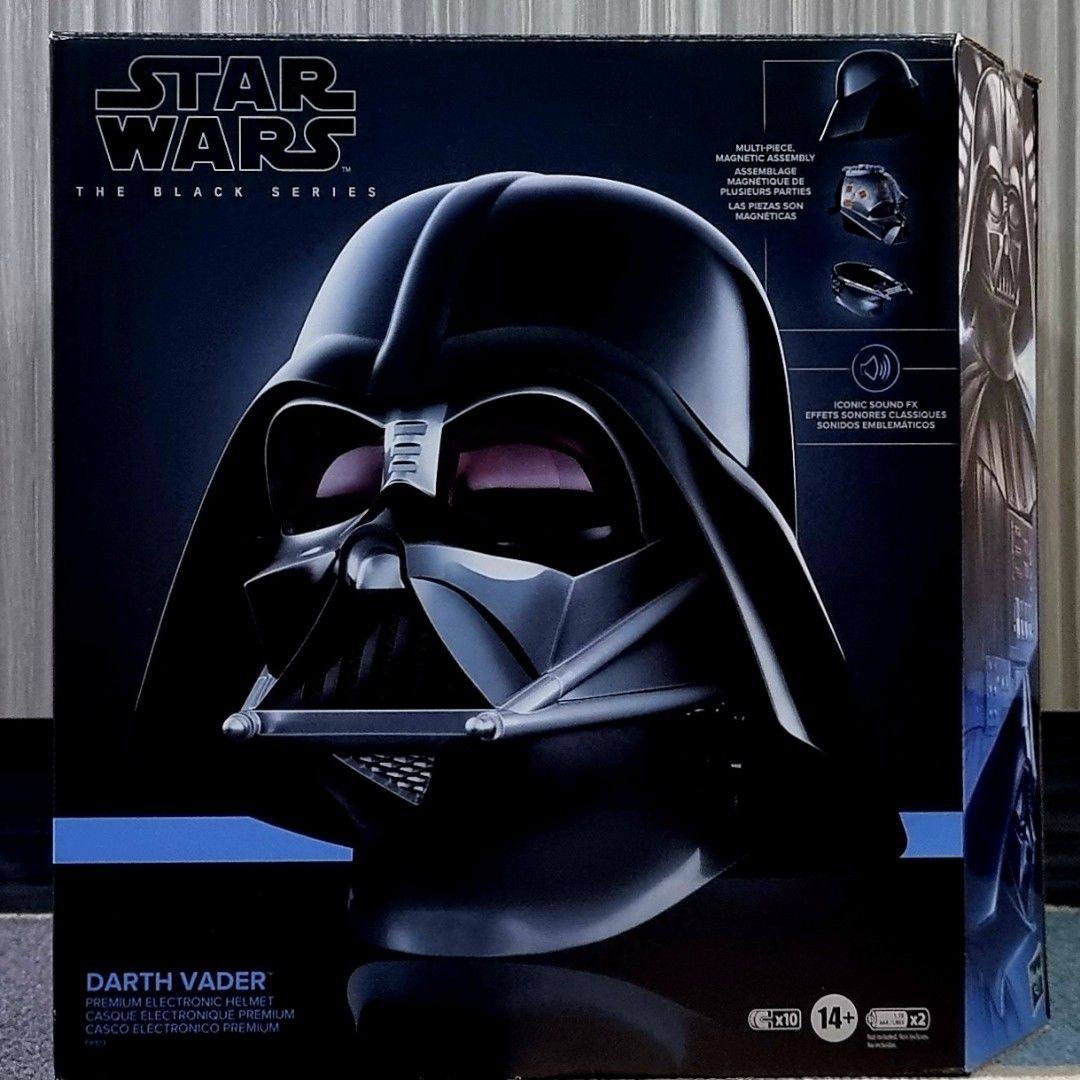 NEW Star Wars The Black Series : Darth Vader Premium Electronic Helmet ...