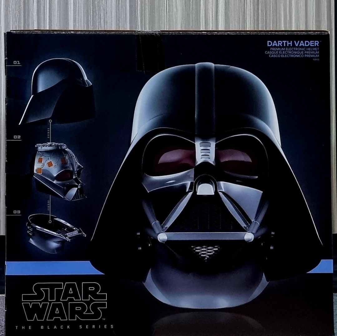 NEW Star Wars The Black Series : Darth Vader Premium Electronic Helmet ...
