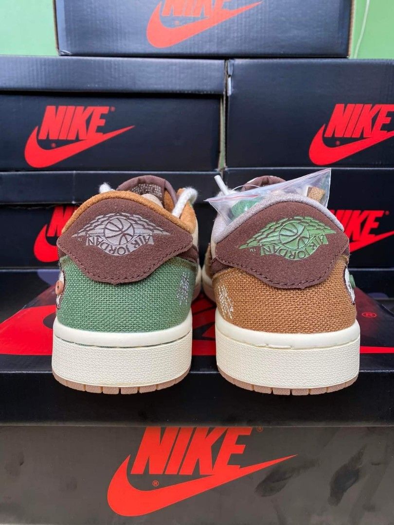 Nike Air Jordan 1 Low Voodoo, Men's Fashion, Footwear, Sneakers on ...