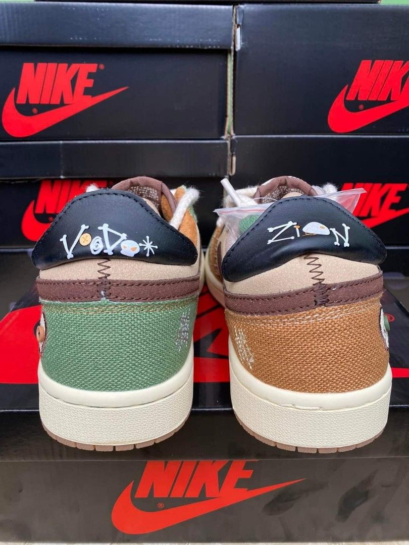 Nike Air Jordan 1 Low Voodoo, Men's Fashion, Footwear, Sneakers on ...