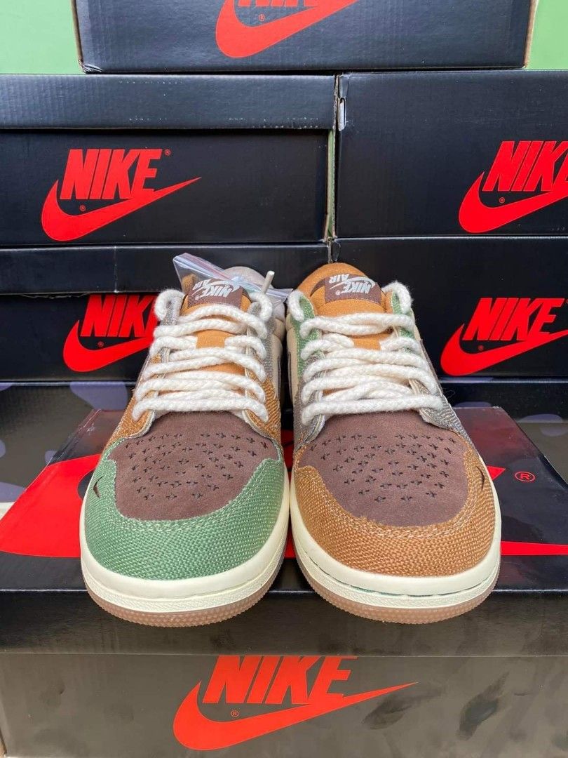 Nike Air Jordan 1 Low Voodoo, Men's Fashion, Footwear, Sneakers on ...