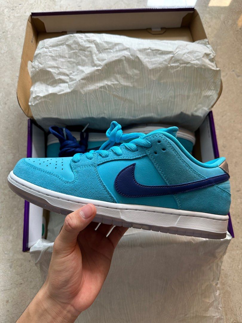 Nike SB Dunk Low Pro Blue Fury, Men's Fashion, Footwear, Sneakers on ...