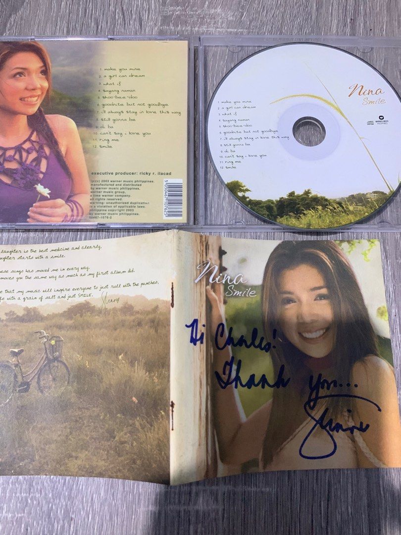 Nina Smile (Sophomore Album), Hobbies & Toys, Music & Media, CDs & DVDs ...