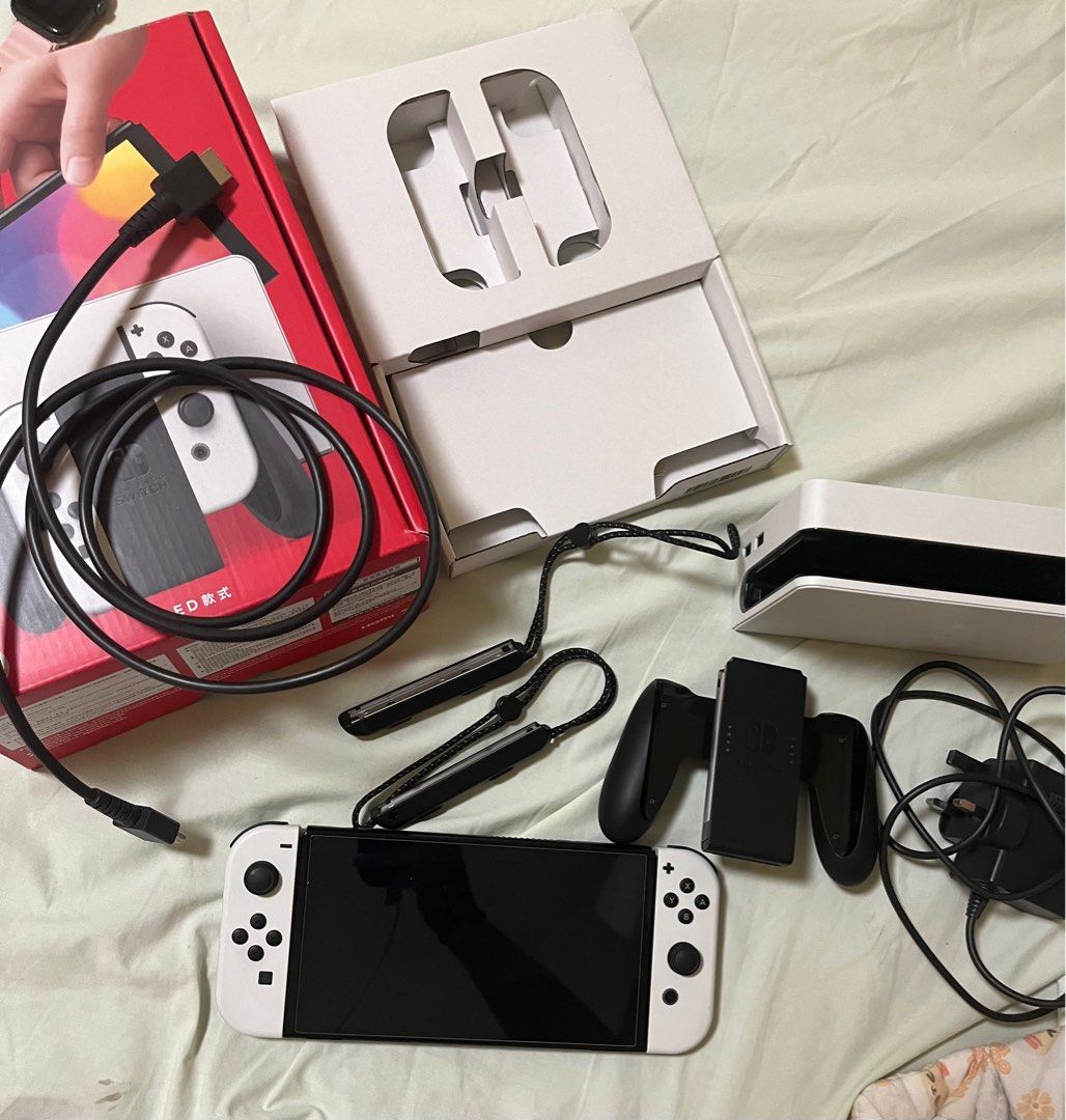 Nintendo Switch OLED Full Inclusions, Video Gaming, Video Game Consoles ...
