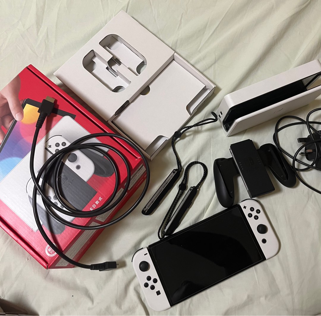 Nintendo Switch OLED Full Inclusions, Video Gaming, Video Game Consoles ...