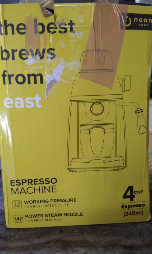 Noon East Espresso machine, TV & Home Appliances, Kitchen Appliances ...