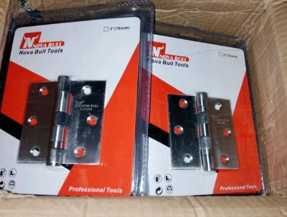 Nova Bull Stainless Door Hinges Stainless Steel Ball Bearing Hinges 3x3 ...