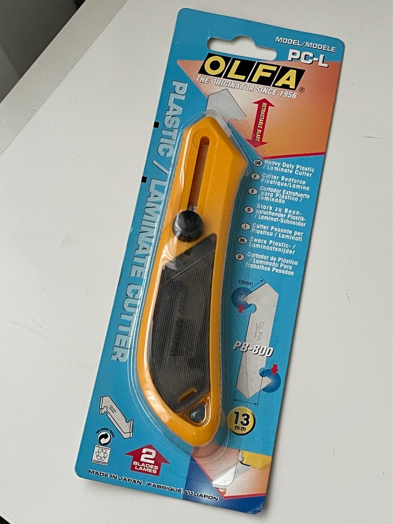 Olfa Plastic/Laminate Cutter, Hobbies & Toys, Stationery & Craft ...