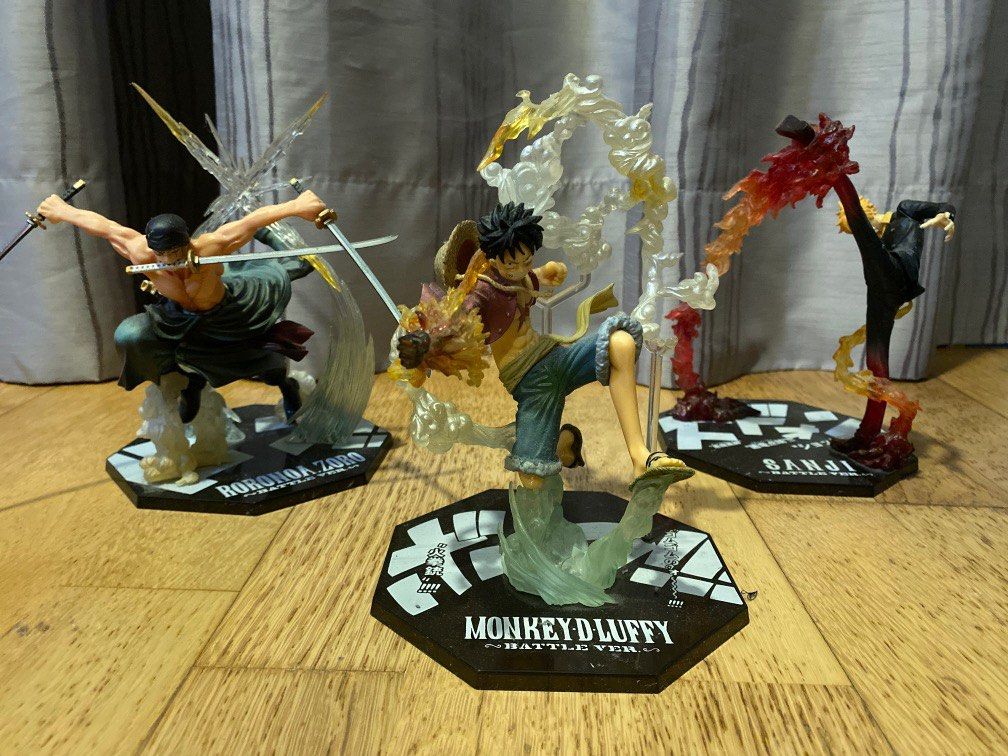 One piece figuarts zero bootleg set (luffy,zoro,sanji,nami,ace) sabo ...