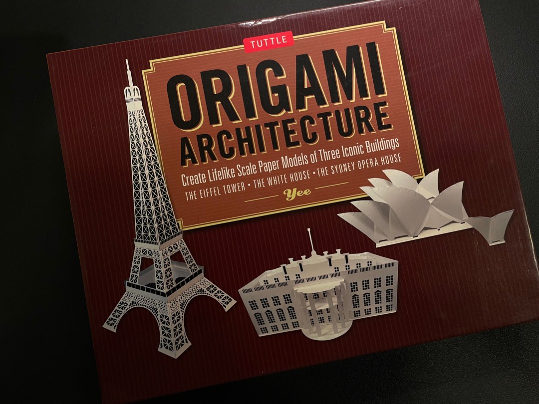 Origami Architecture, Hobbies & Toys, Stationery & Craft, Art & Prints on Carousell