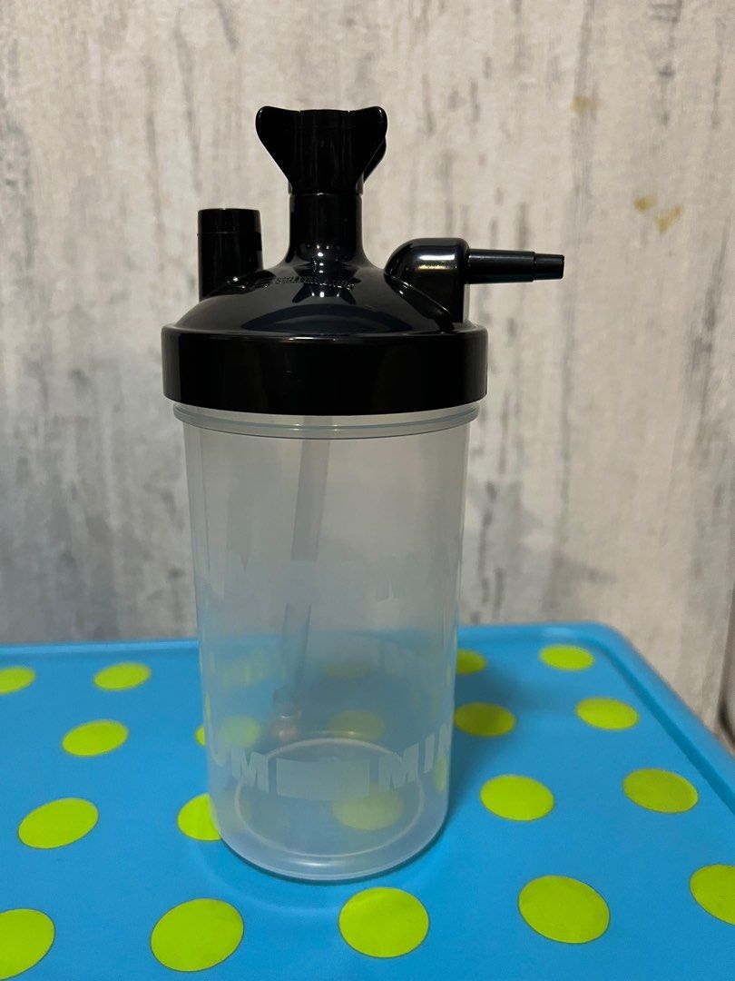 Oxygen Concentrator Bubble Humidifier, Health & Nutrition, Medical ...