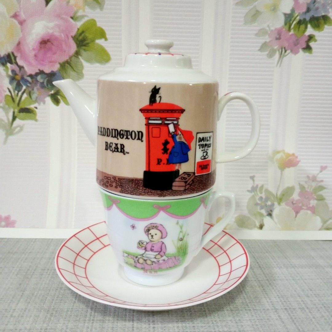 Paddington Bear tea set, Furniture & Home Living, Kitchenware ...
