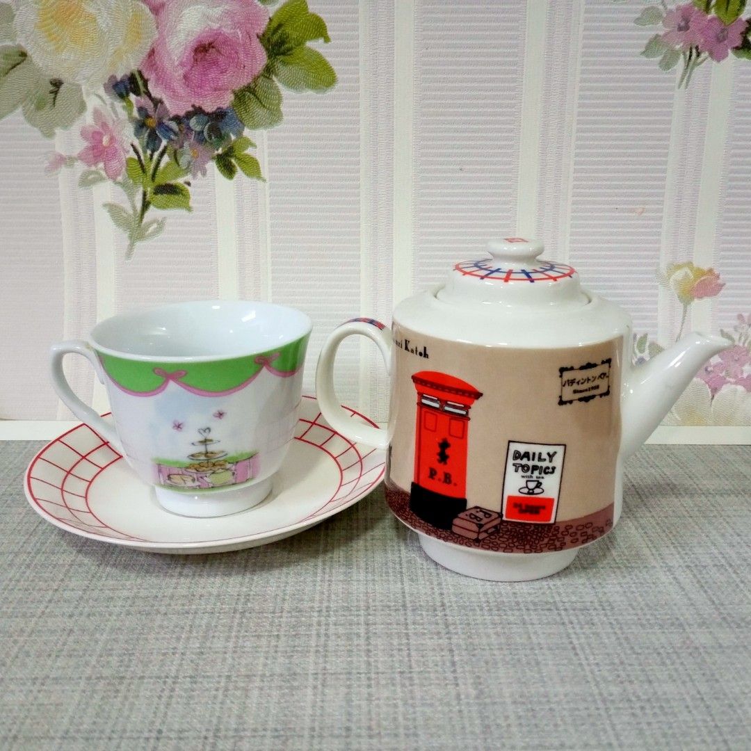 Paddington Bear tea set, Furniture & Home Living, Kitchenware ...
