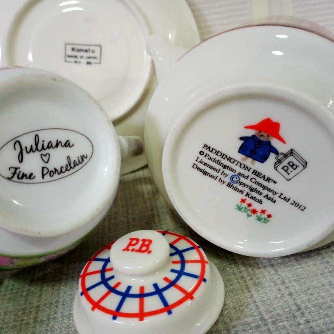 Paddington Bear tea set, Furniture & Home Living, Kitchenware ...
