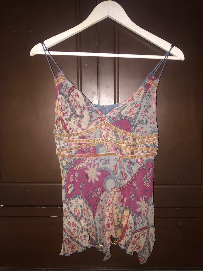 Paisley Floral Y2k Cottagecore Fairycore Sex And The City Carrie
