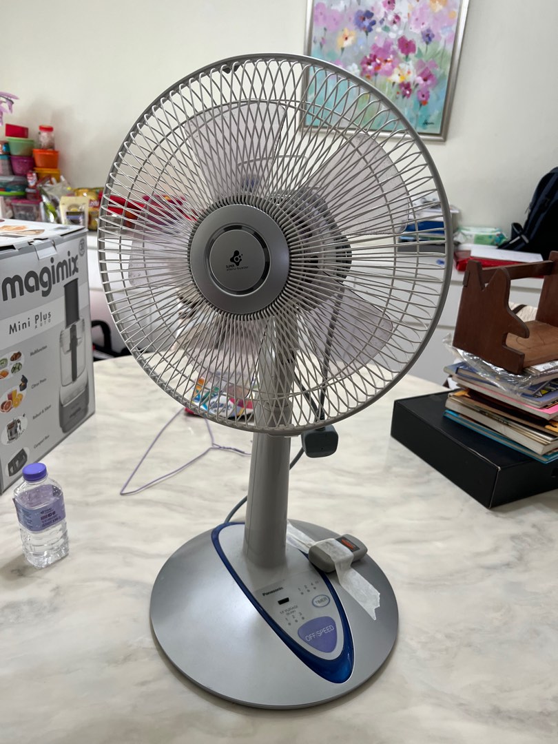 Panasonic small stand fan, Furniture & Home Living, Lighting & Fans ...