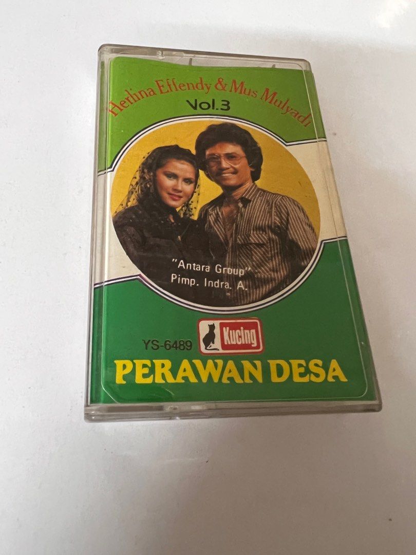 Perawan desa harlina effendy & mus mulyadi kaset cassette pop rock ...