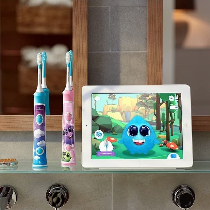 Philips Sonicare Kids Series 2021 Rechargeable Electric Toothbrush ...