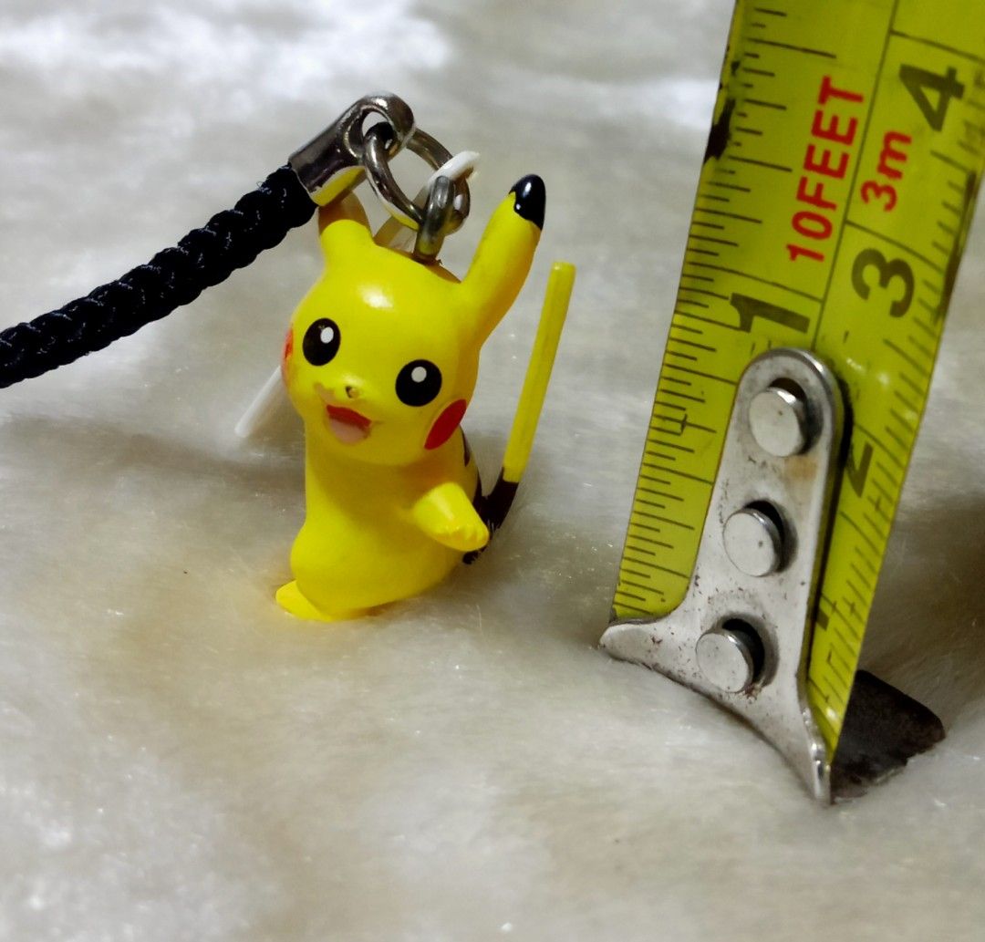 PIKACHU Pokemon Phone strap charm - Preloved on Carousell