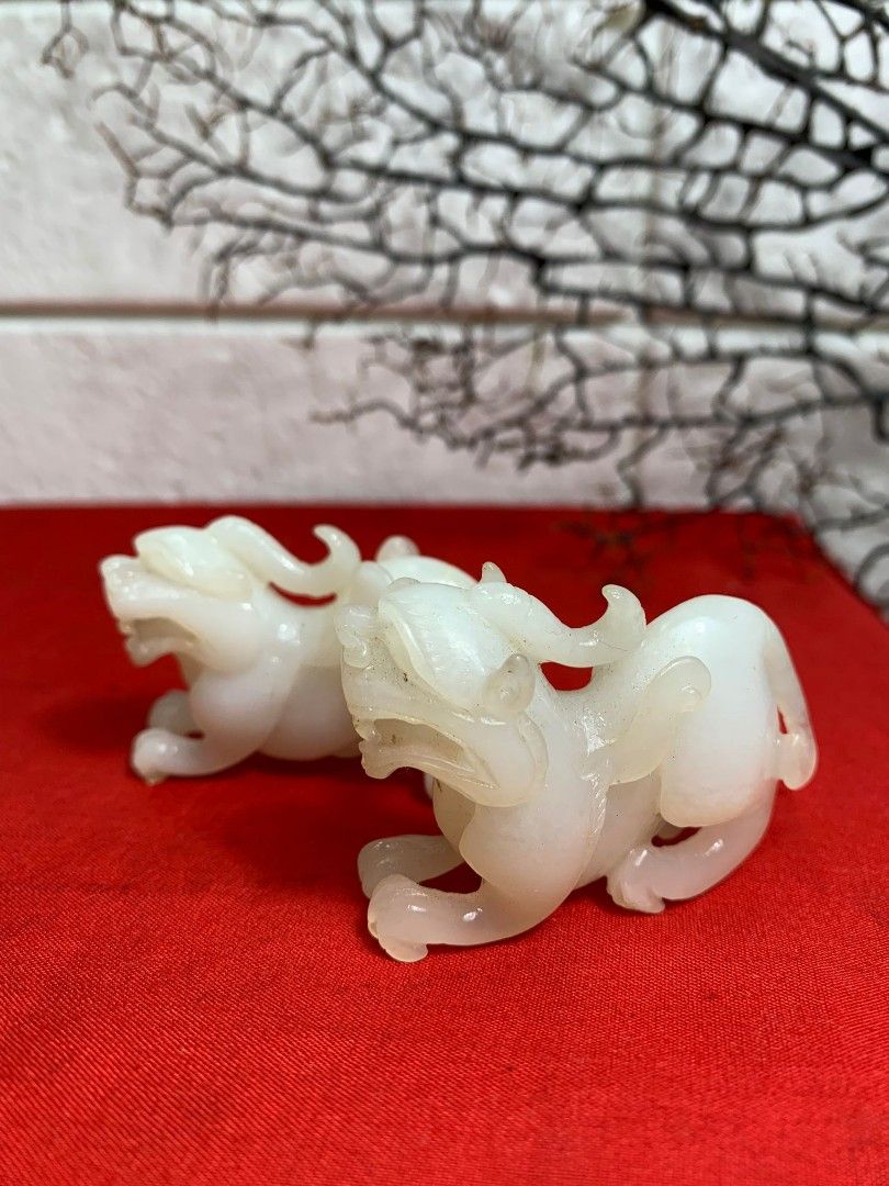 Pixiu .jade Carving, Hobbies & Toys, Collectibles & Memorabilia ...