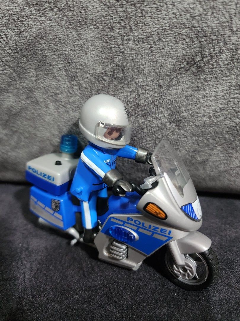 Playmobil motorcycle with light toy set, Hobbies & Toys, Toys & Games ...