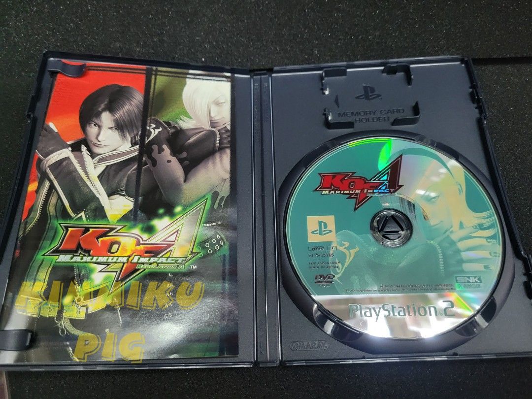 Playstation 2 The King of Fighters Neowave Maximum Impact 2 A set of 4 PS2 KOF, 電子遊戲, 電子遊戲 ...