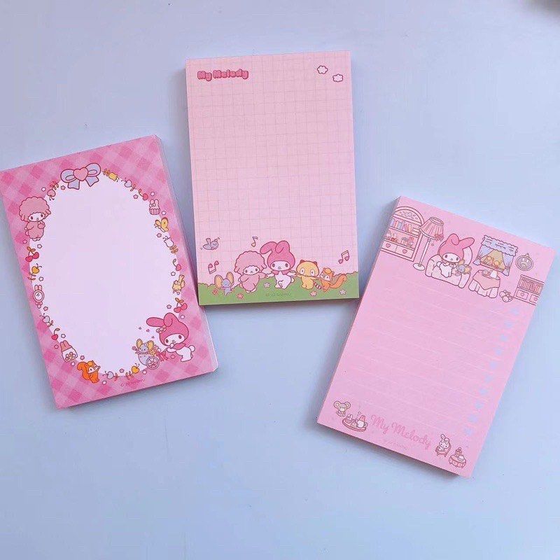 PO Sanrio Notepad, Hobbies & Toys, Stationery & Craft, Stationery ...