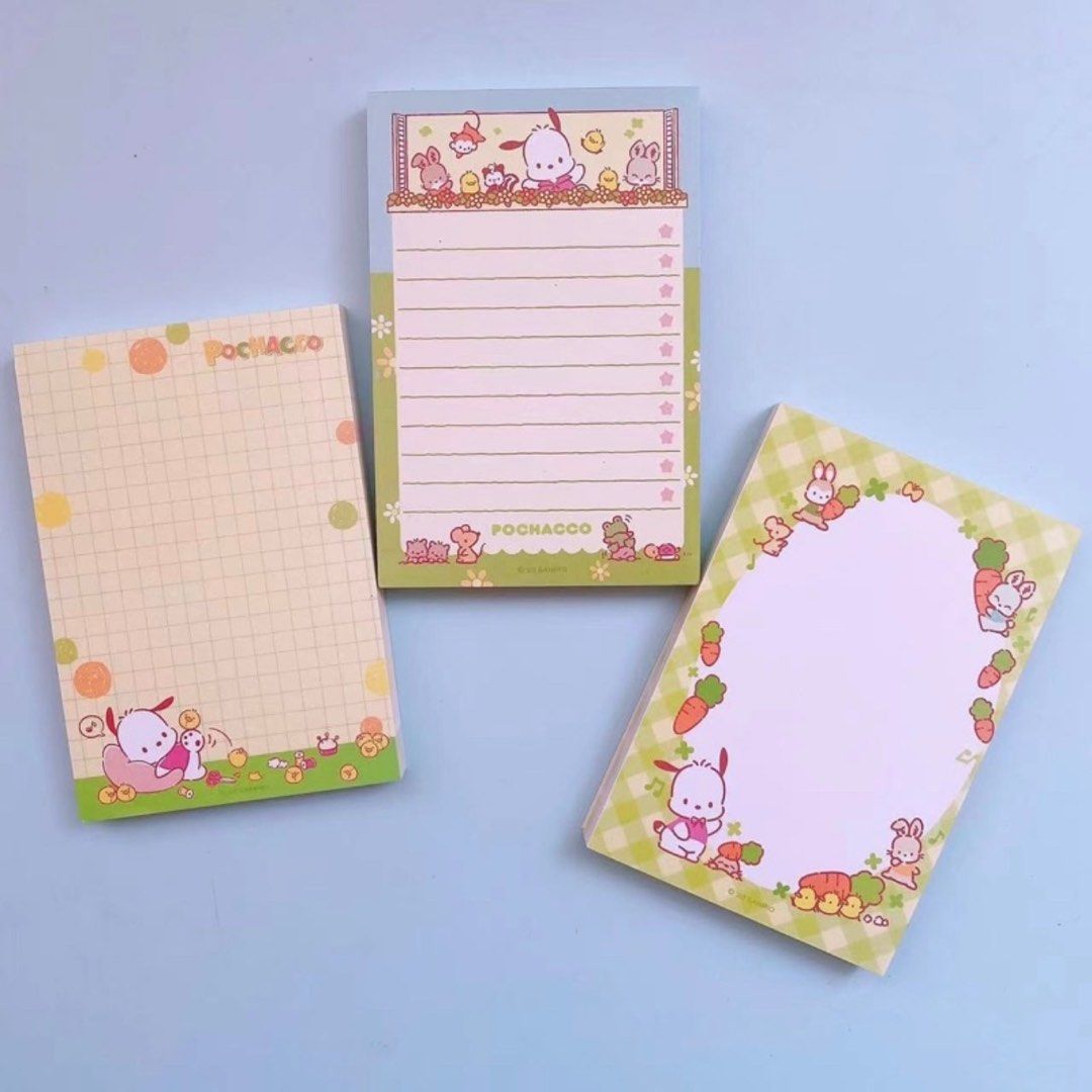 PO Sanrio Notepad, Hobbies & Toys, Stationery & Craft, Stationery ...