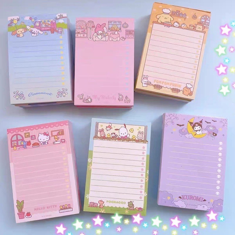 PO Sanrio Notepad, Hobbies & Toys, Stationery & Craft, Stationery ...