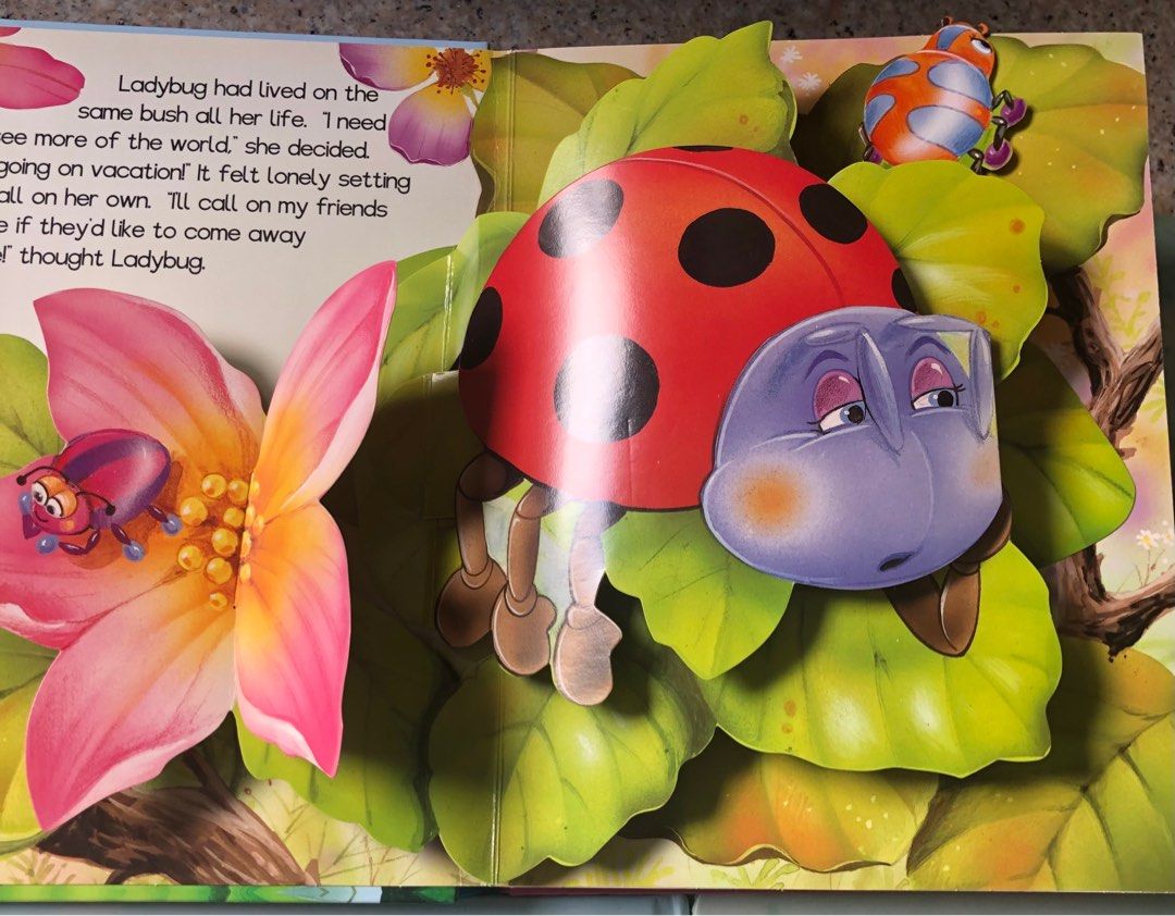 Pop story book, Lift and Flap to explore all sorts of exciting things ...