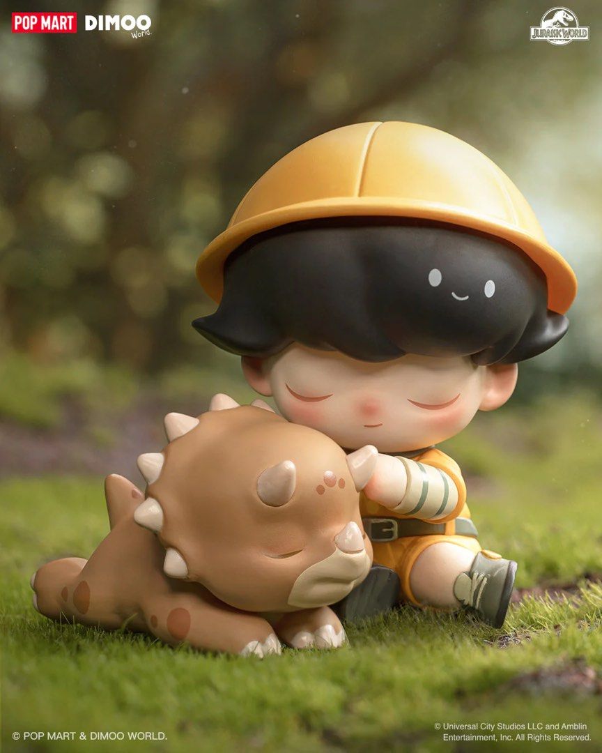 Popmart Dimoo Hug a Dinosaur Jurassic World, Hobbies & Toys, Toys ...